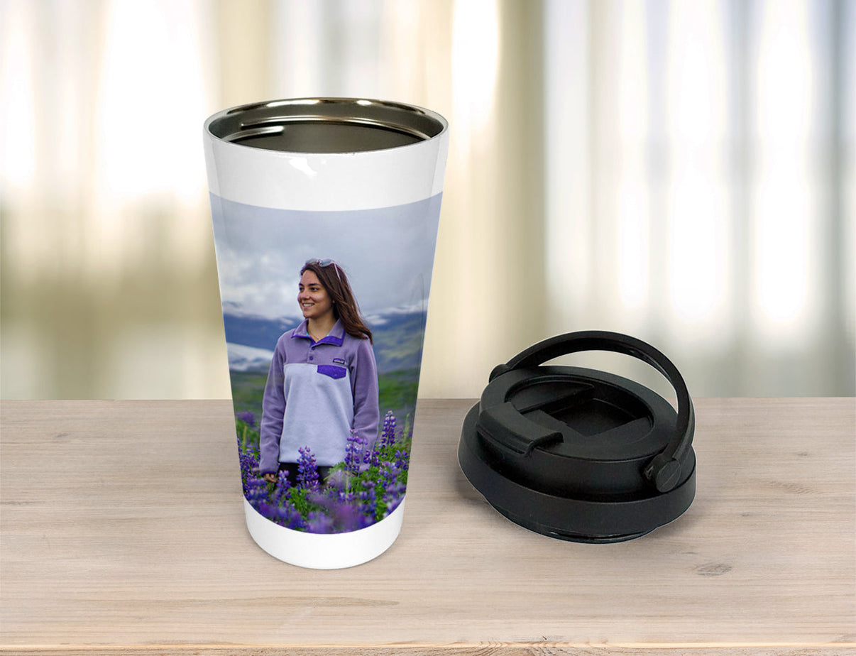 Custom Travel Mug | Personalised Coffee Tumbler - 15oz